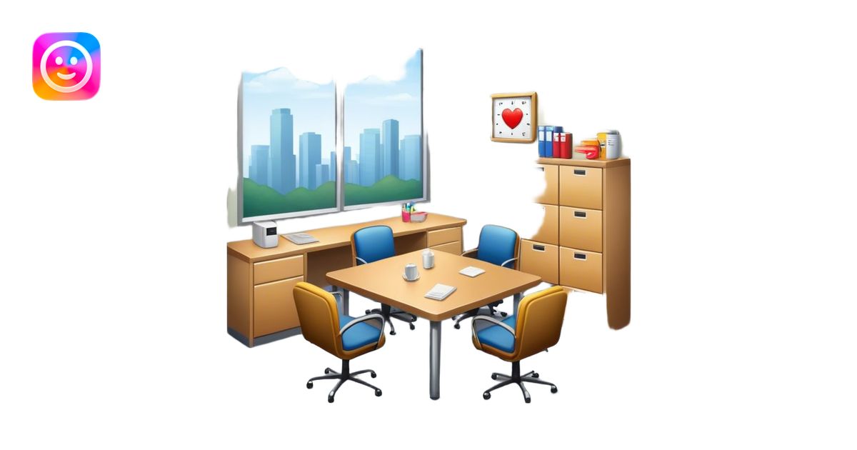 office break room emoji | AI Emoji Generator