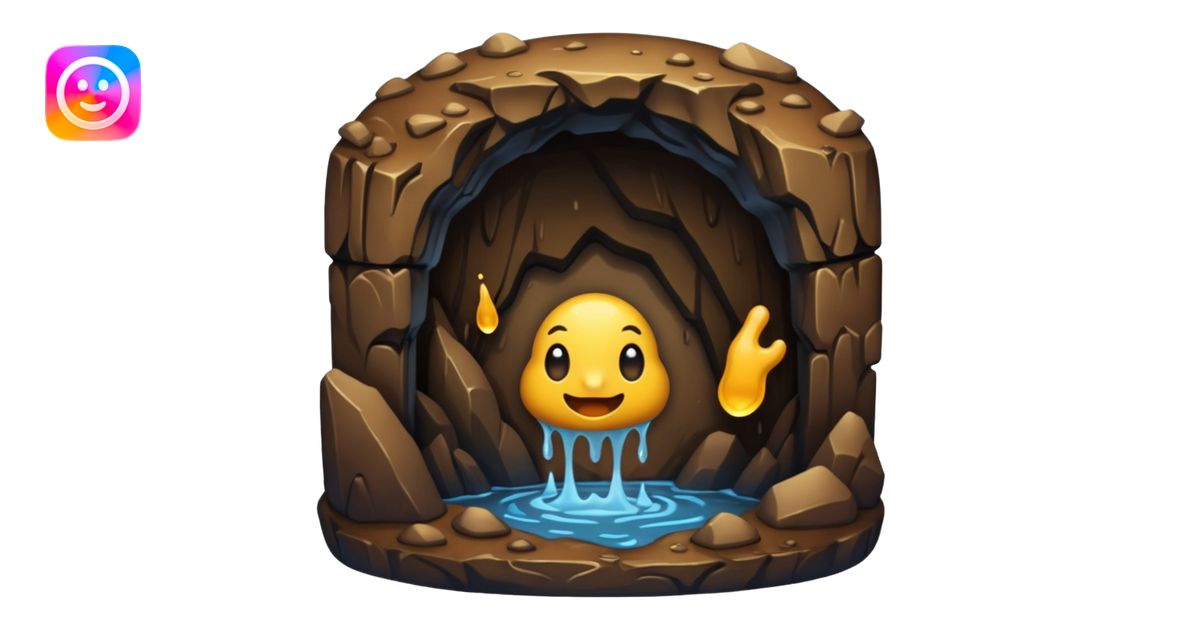 muddy caver emoji | AI Emoji Generator