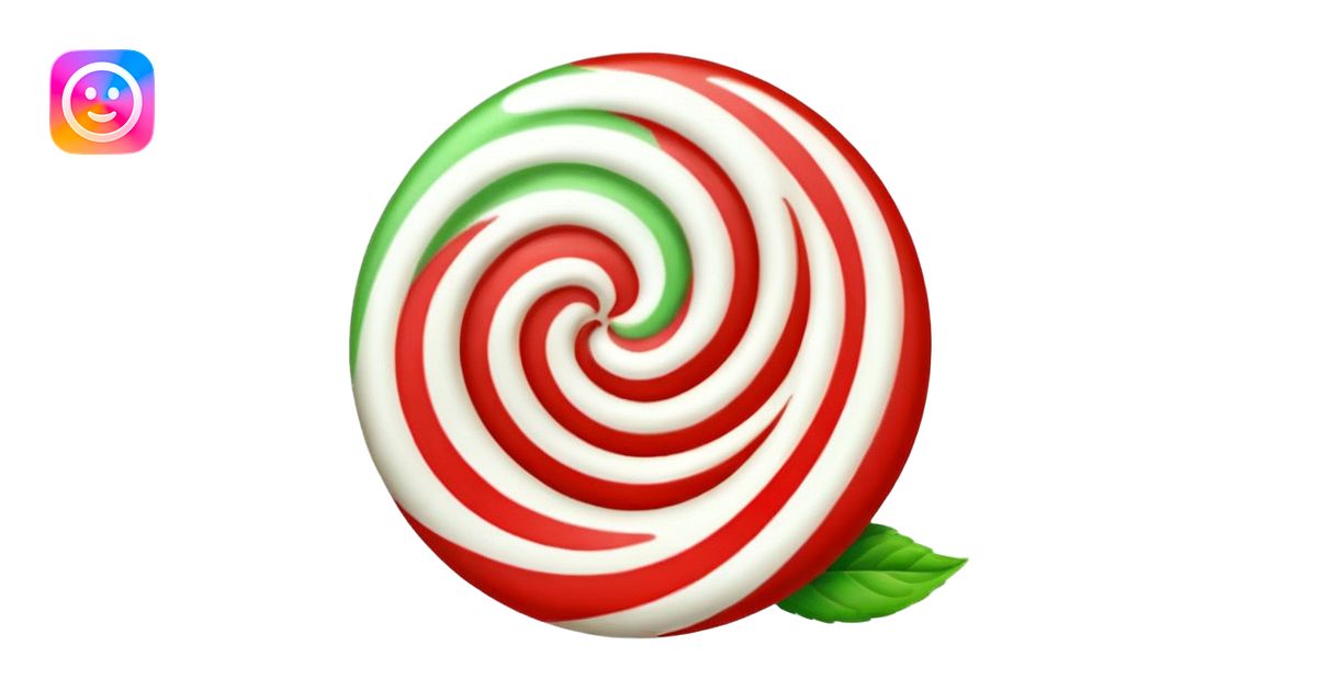 Peppermint emoji Google Noto Color emoji style emoji | AI Emoji Generator