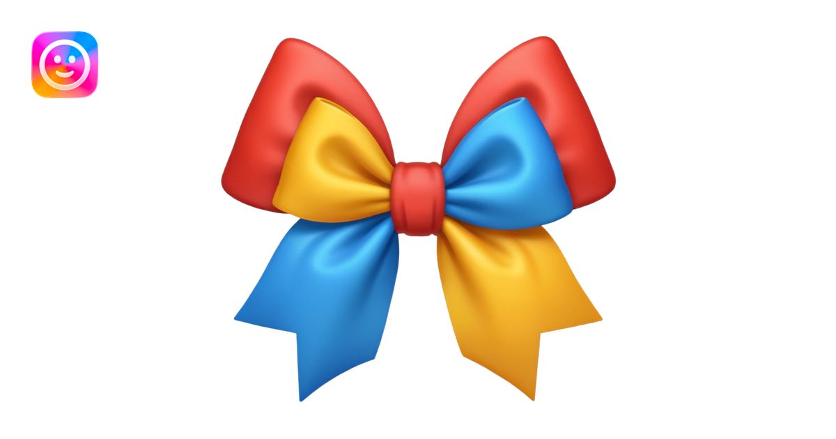 Pookie bow emoji | AI Emoji Generator