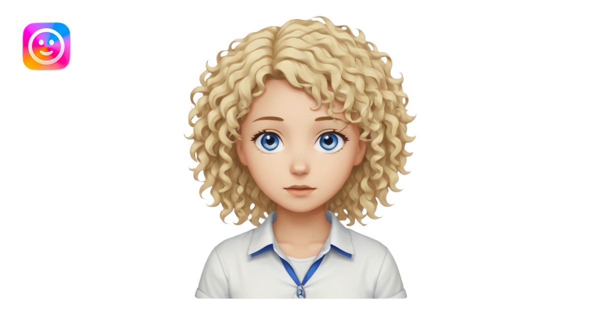 This is a 2D digital anime-style portrait of a female, caucasian, 29 ...