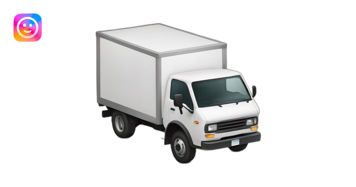 truck delivery emoji | AI Emoji Generator