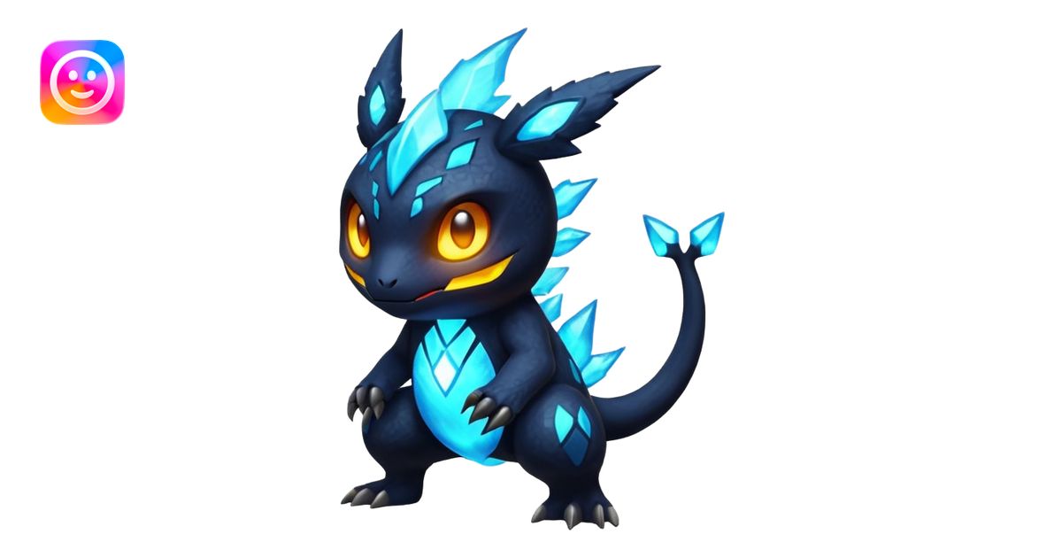 Elemental Dark-type-Electric-type natural Pokémon-Fakémon-creature ...