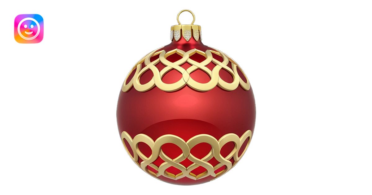 christmas ornament Oh Well emoji | AI Emoji Generator