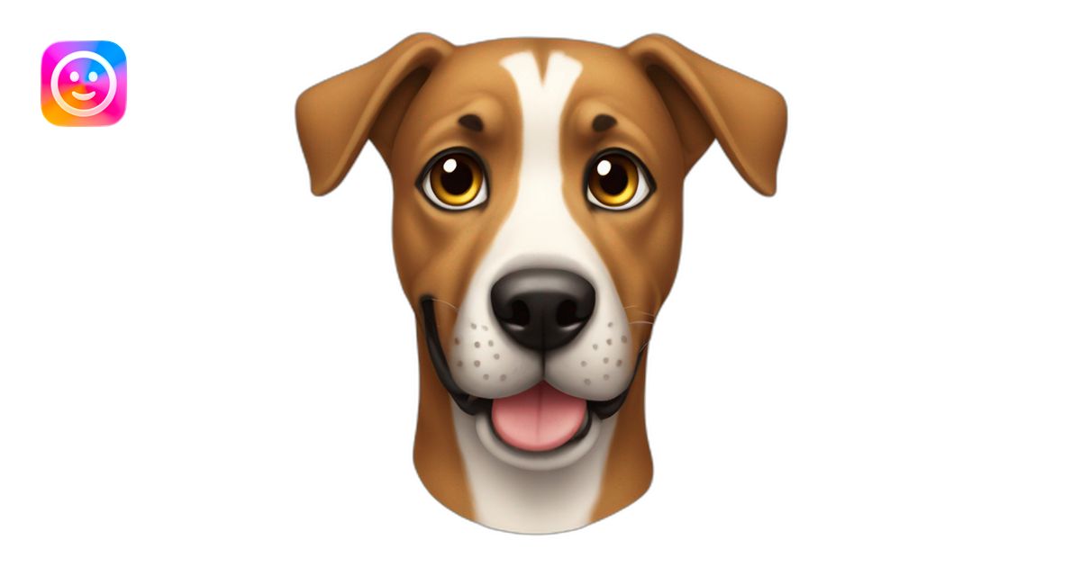 Perro emoji | AI Emoji Generator