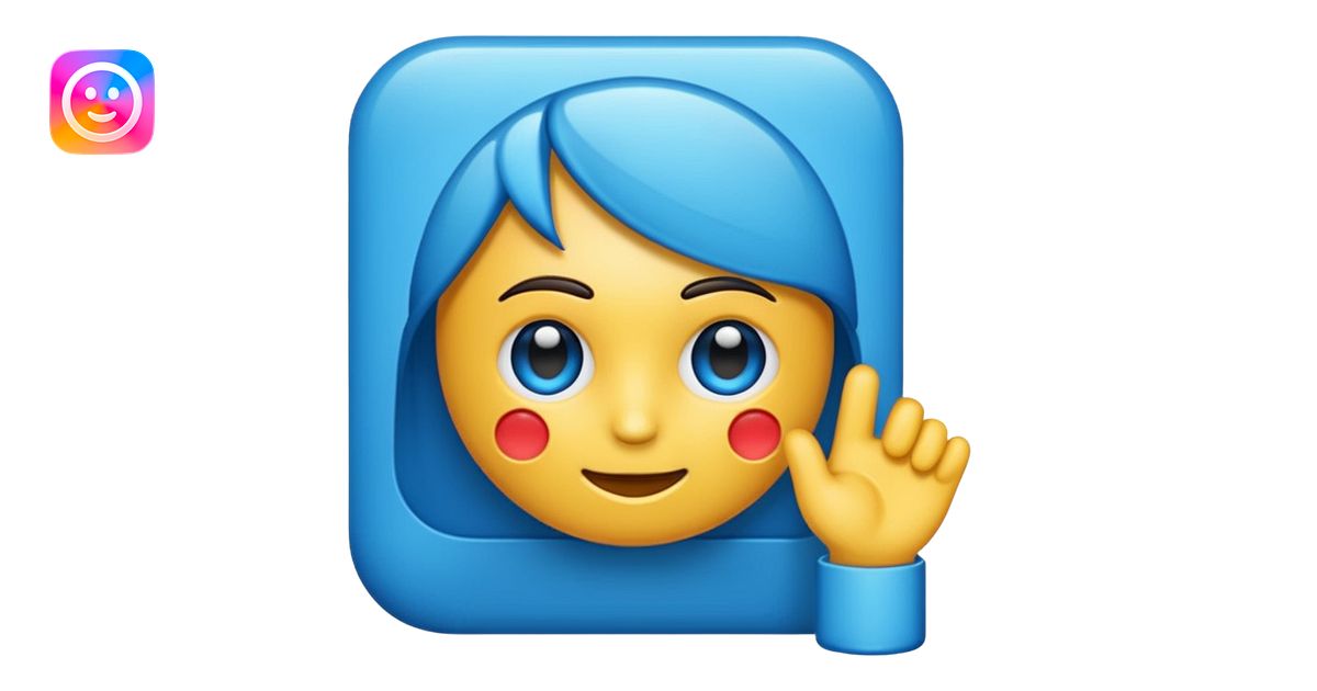 Mavi tik yapp emoji | AI Emoji Generator