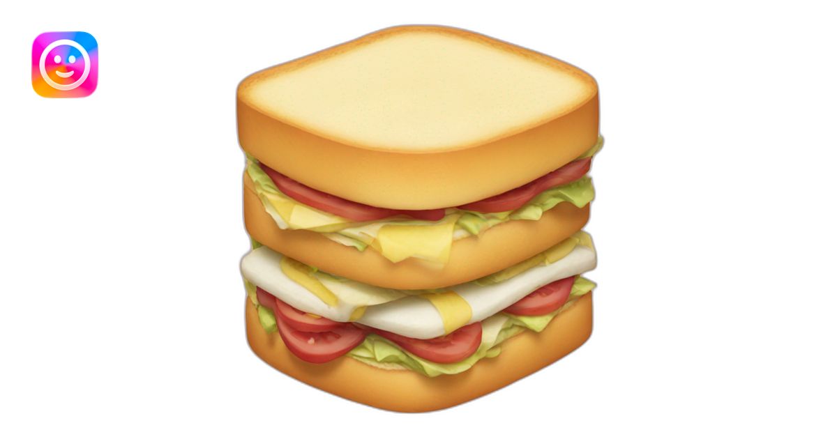 chuckle sandwich emoji | AI Emoji Generator