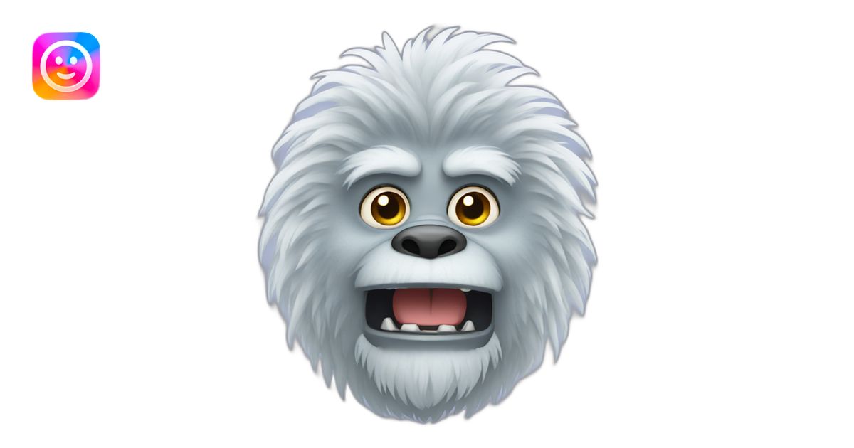 yeti emoji | AI Emoji Generator