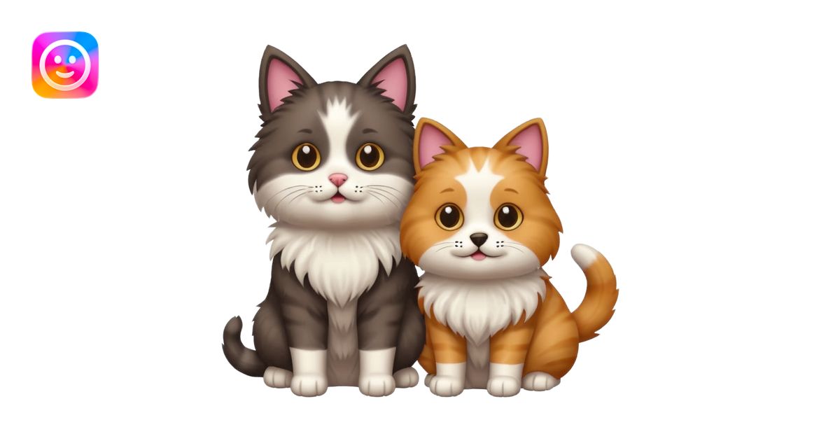 Cat dog emoji | AI Emoji Generator