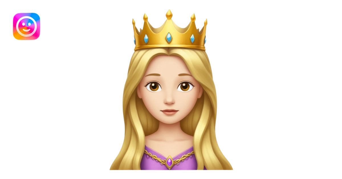 Princess emoji | AI Emoji Generator