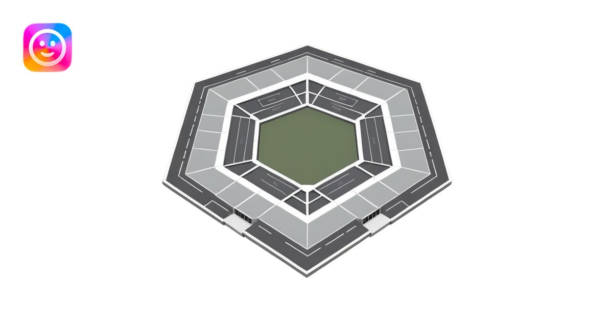 Pentagon building emoji | AI Emoji Generator