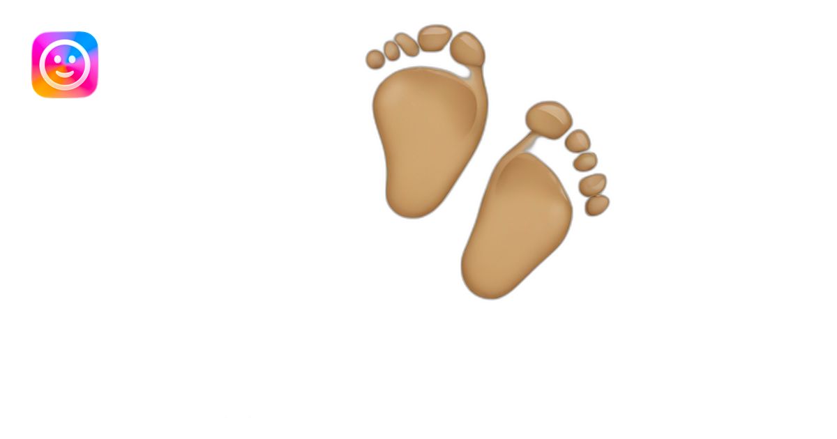 feet emoji | AI Emoji Generator