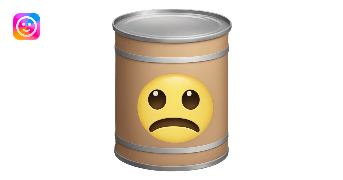 SPAM Can emoji | AI Emoji Generator