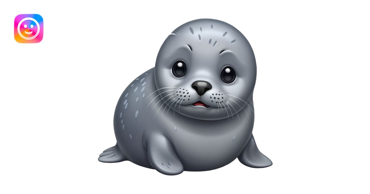 sad seal barking emoji | AI Emoji Generator
