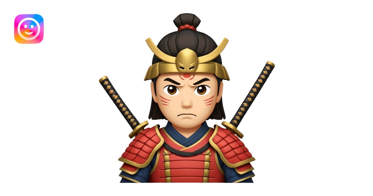 samurai emoji | AI Emoji Generator