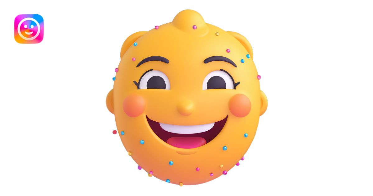 smiling face with sparkles emoji, conveying warm welcome emoji | AI ...
