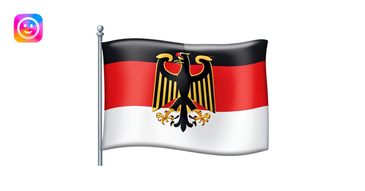 German Empire Flag emoji | AI Emoji Generator