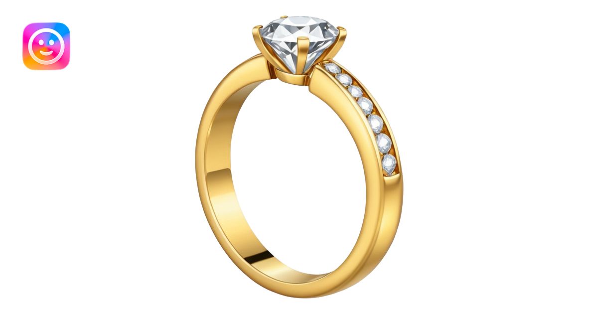 wedding diamond ring emoji | AI Emoji Generator