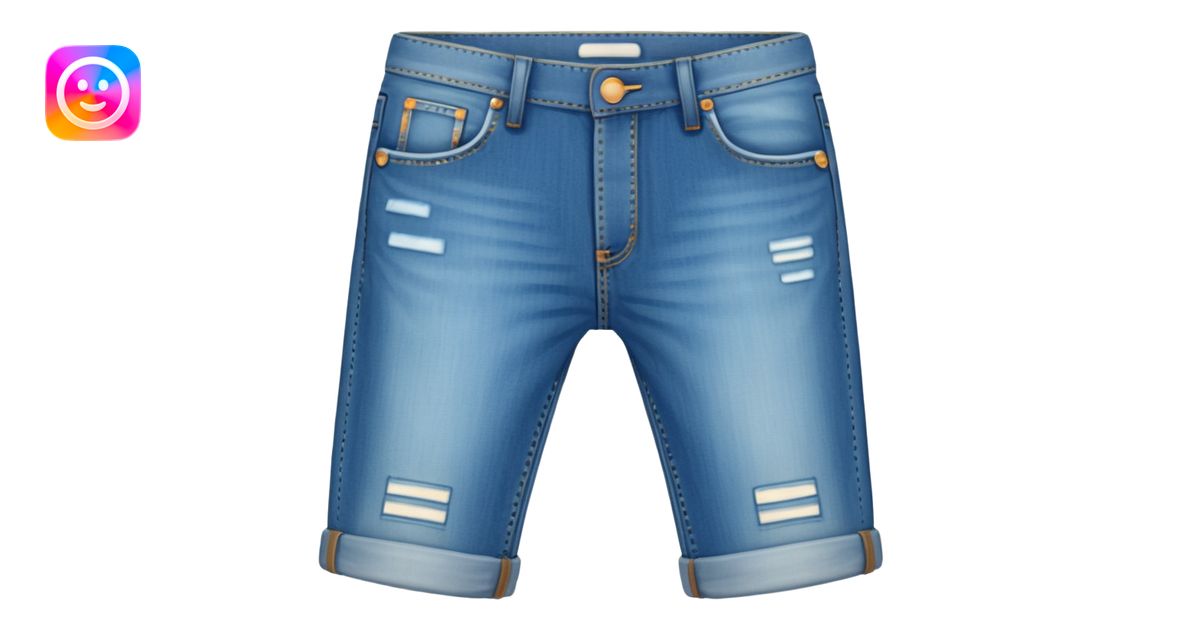 sky-blue jeans emoji | AI Emoji Generator