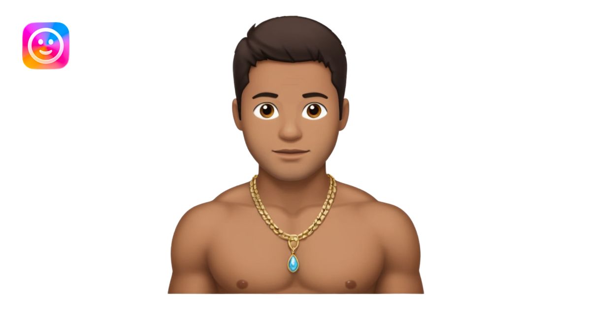 Durrell Tank Babbs (b.1976) with dark brown hair, shirtless with ...