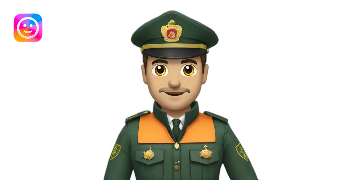 Guardia-civil emoji | AI Emoji Generator