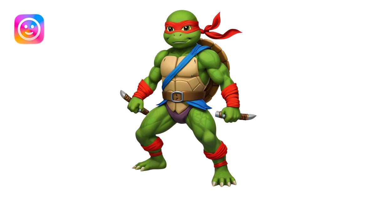 Teenage Mutant Ninja Turtles emoji | AI Emoji Generator