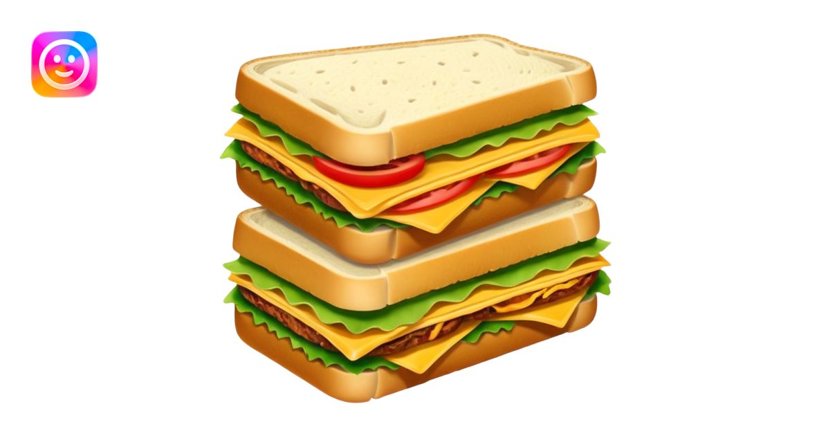 Menú de sandwiches emoji | AI Emoji Generator