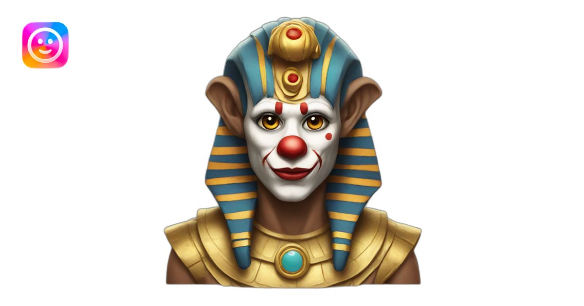 sphinx clown emoji | AI Emoji Generator