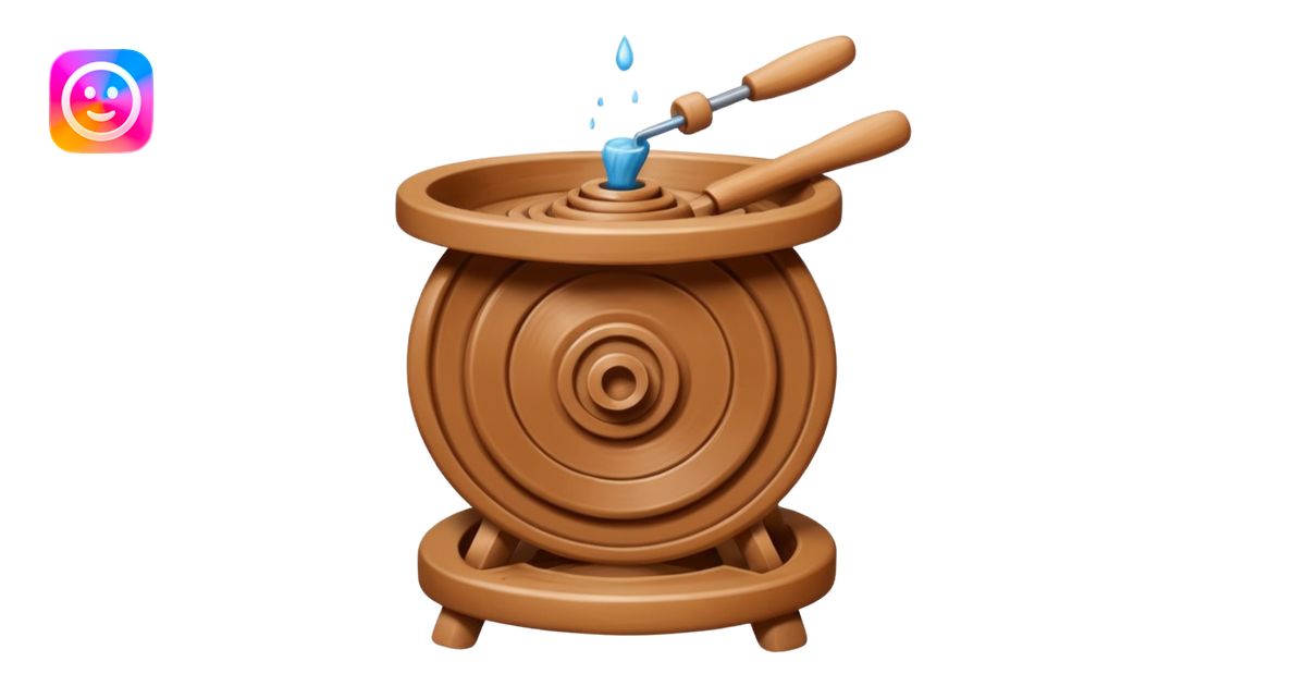 pottery wheel emoji | AI Emoji Generator
