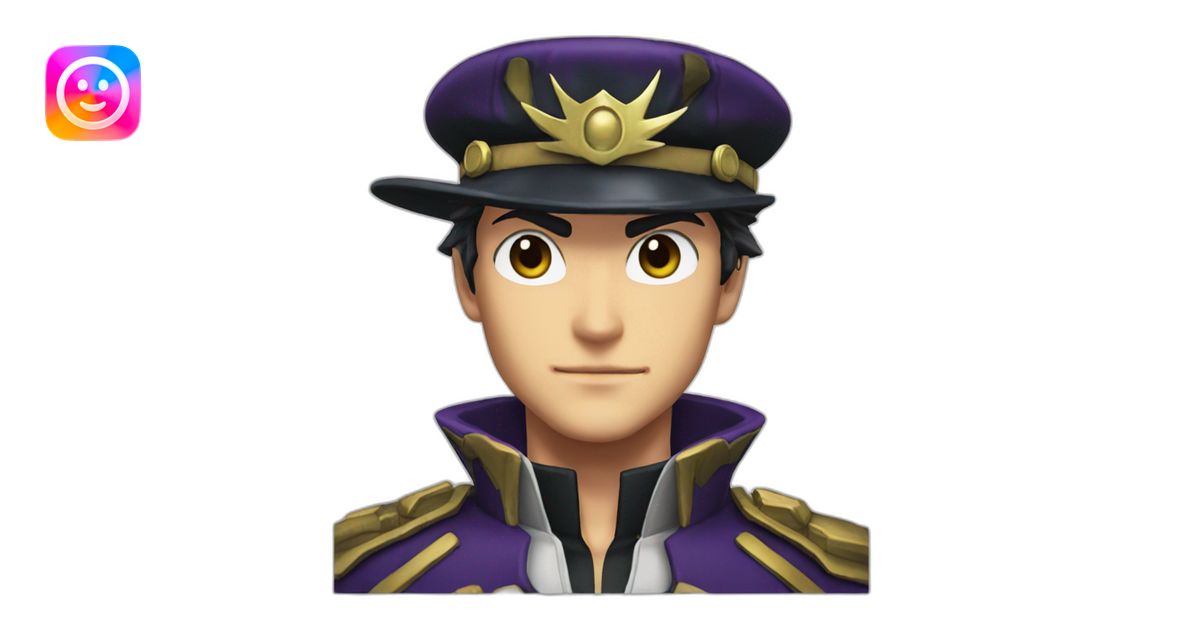Jotaro Kujo emoji | AI Emoji Generator