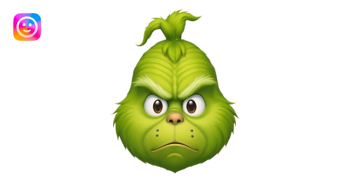 The Grinch emoji | AI Emoji Generator