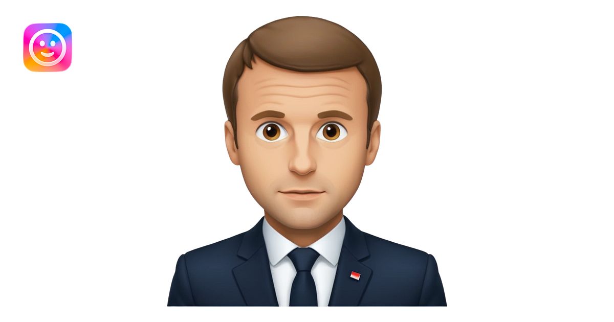 Emmanuel Macron emoji | AI Emoji Generator