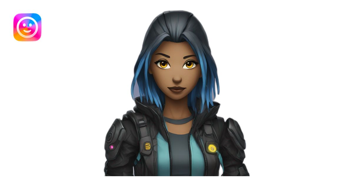 Cyberpunk-edgerunners anime emoji | AI Emoji Generator