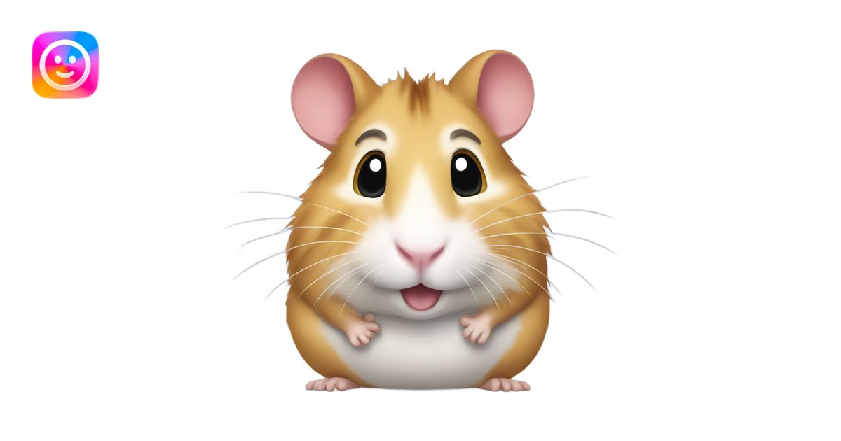hamster wearing crocs emoji | AI Emoji Generator