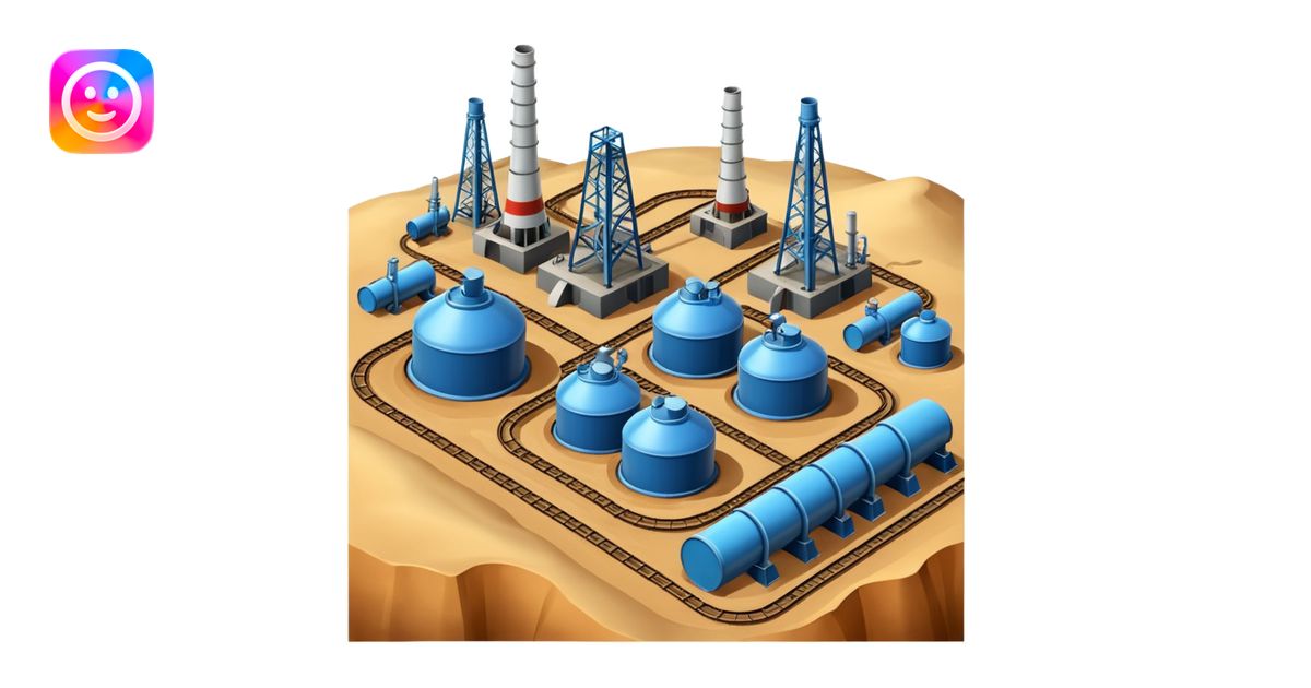 oil field emoji | AI Emoji Generator