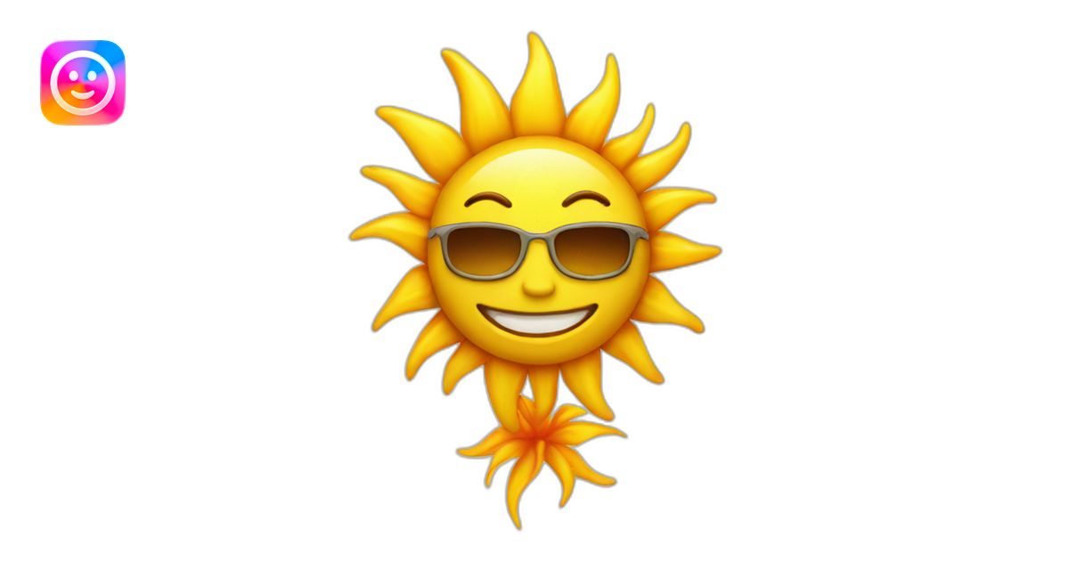 happy-sun-guy emoji | AI Emoji Generator