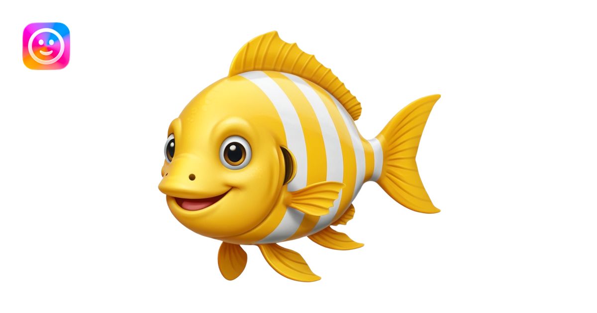 GURGLE FISH FROM FINDING NEMO emoji | AI Emoji Generator