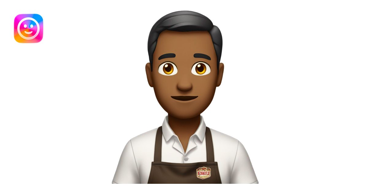 Sad chipotle worker emoji | AI Emoji Generator