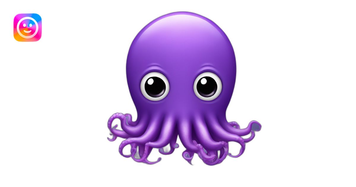 purple-squid emoji | AI Emoji Generator