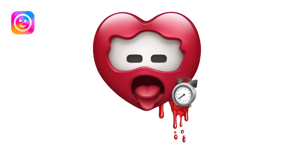 blood hypertension emoji | AI Emoji Generator