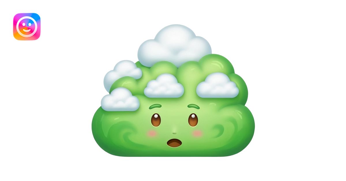 fart green emoji | AI Emoji Generator