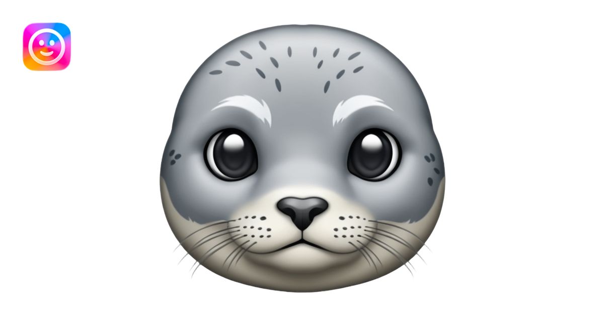 Harbor seal emoji | AI Emoji Generator