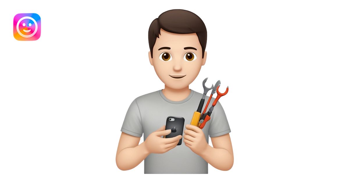 make a white guy with dark brown hair, with a simple white o grey shirt ...