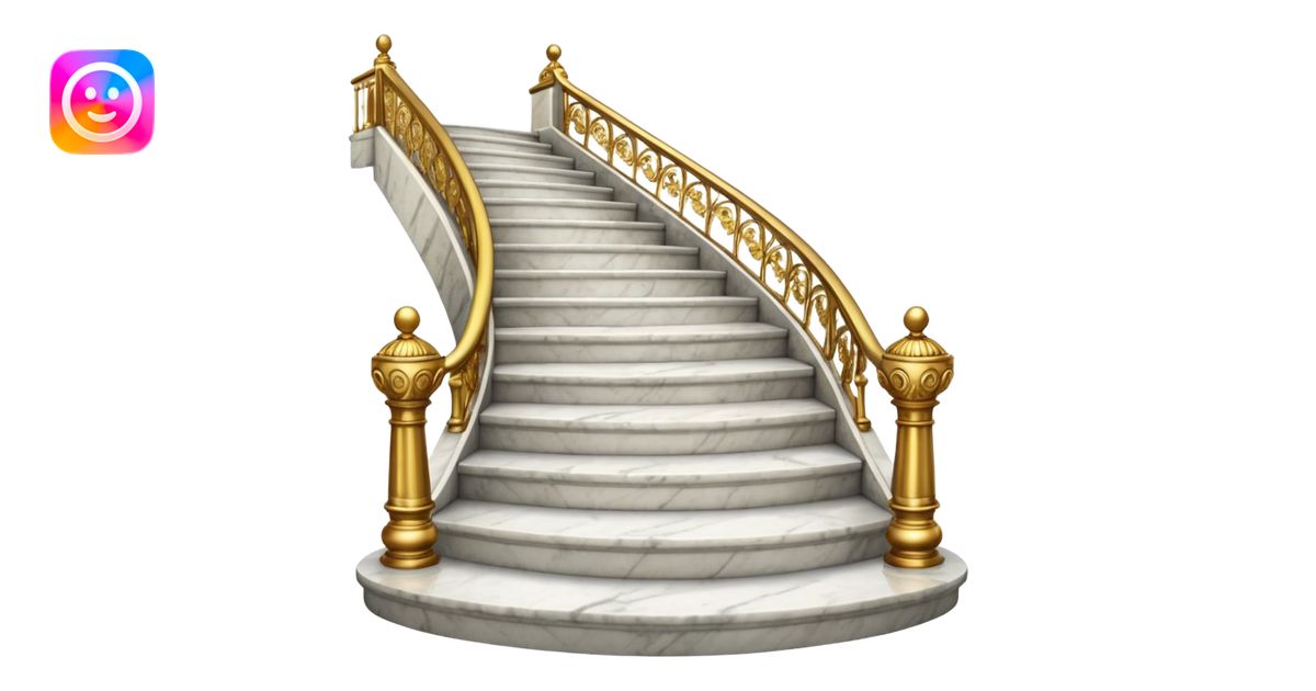 the royal stairs emoji | AI Emoji Generator