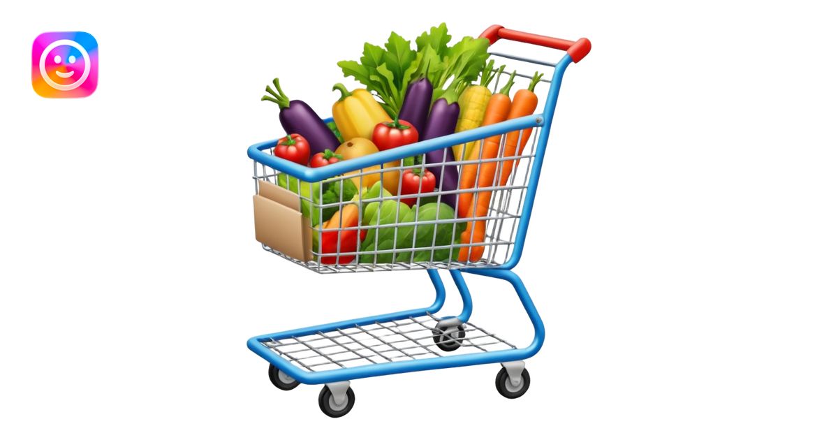 shopping cart emoji | AI Emoji Generator