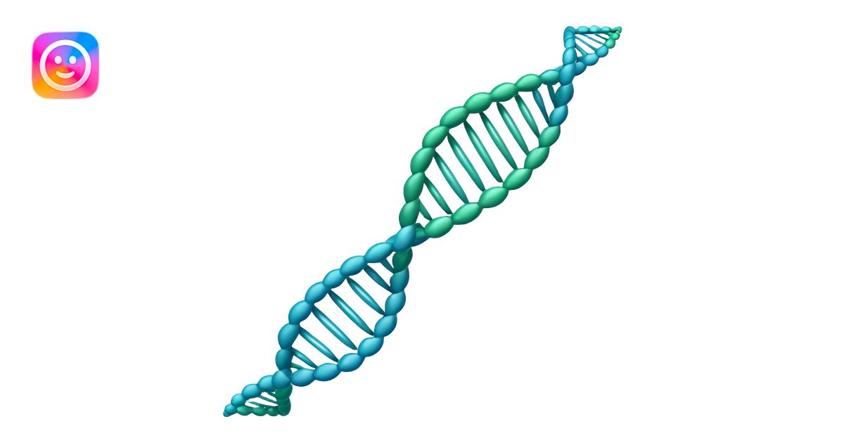 single stranded dna is mrna emoji | AI Emoji Generator