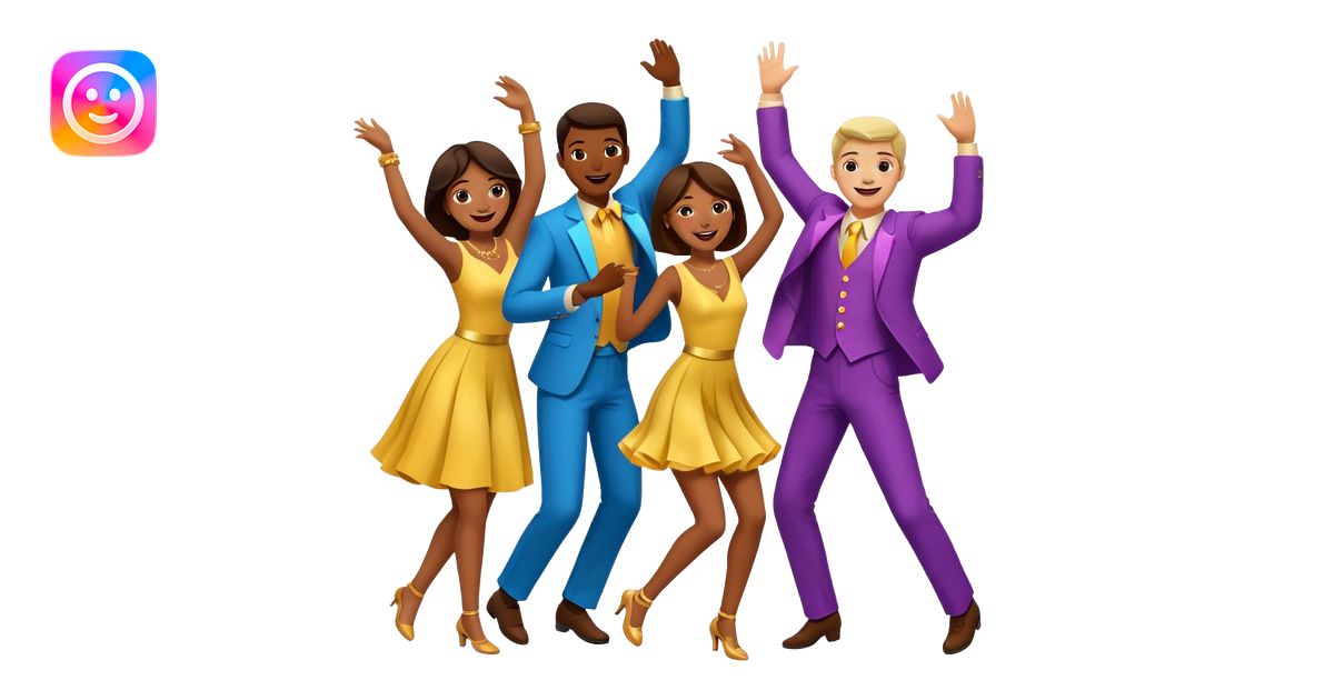 people dancing emoji | AI Emoji Generator