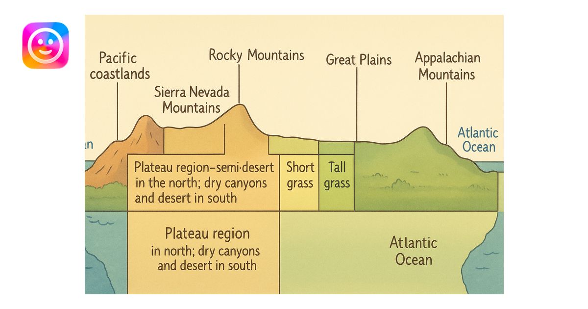 Make a full copy of the chart with clear lines between each section ...