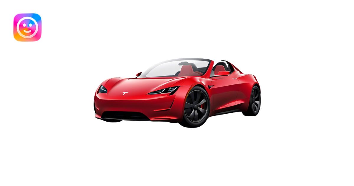 Tesla Roadster - Tesla (Model Year: 2020) (Iconic colour: Dark Red ...