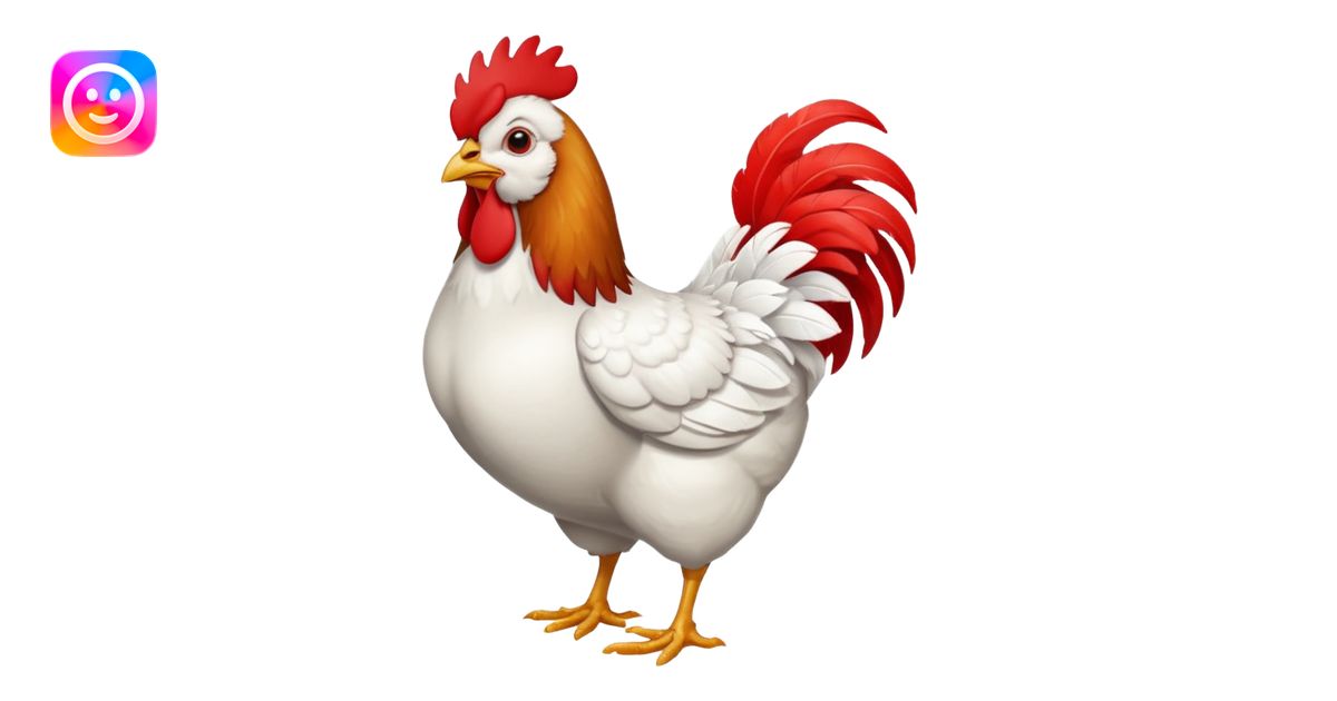 Chicken emoji | AI Emoji Generator